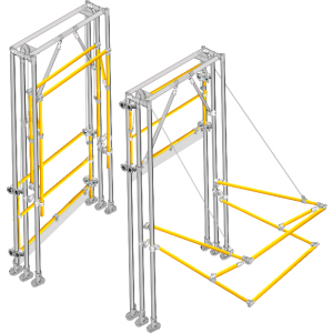 Omega Space Saving Pallet Gate