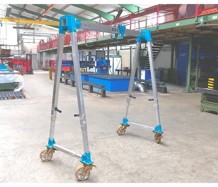 Aluminium Mobile Gantry - 500 kg capacity