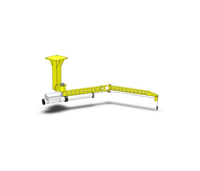 Floor Mounted Articulating Arm