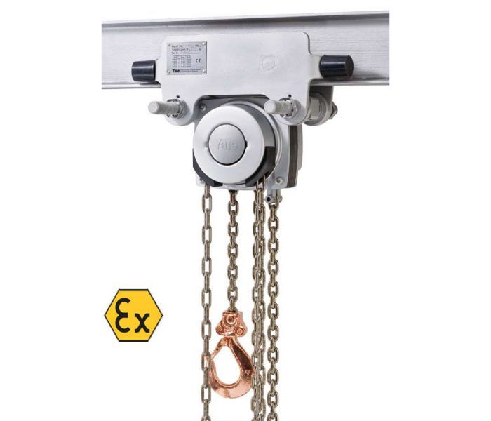 Yalelift IT ATEX Hand chain hoist Capacity 500 - 10000 kg | DLH Online