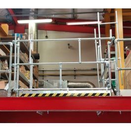 Hi-Gate LOW HEADROOM Universal Safety Pallet Gate Unlimited Height
