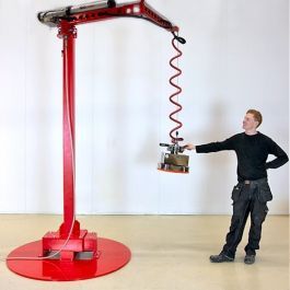 Mobile Flexi-crane articulated jib crane repetitive lifting jobs 65kg