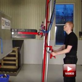 Lifts All high lift suspended crate / box stacker