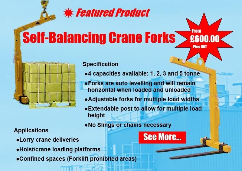Featured Product - Self-Balancing Crane Forks - Dale