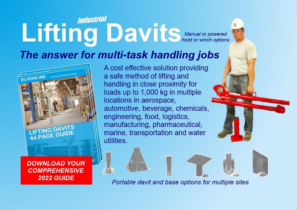 A Lifting Davits Guide for your Multi-Task Industrial Handling Needs - Dale