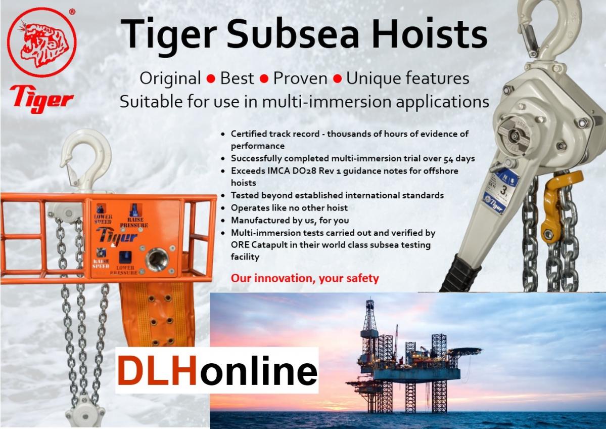 TIGER HOISTING > SUBSEA & OFFSHORE - Dale