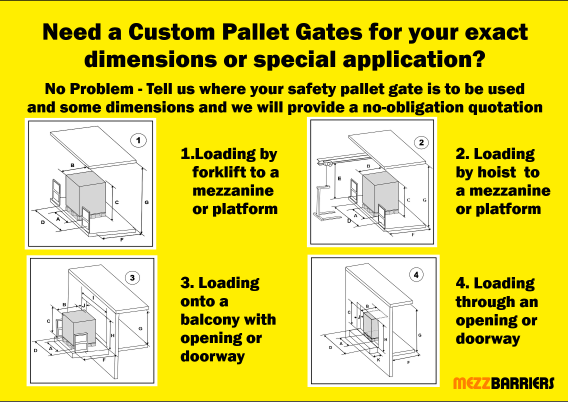 How Do I Specify a Custom-Built Pallet Gate? | Dale