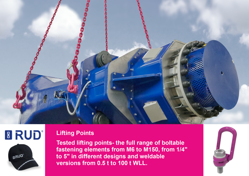 RUD Lifting Points guarantee safety - Dale