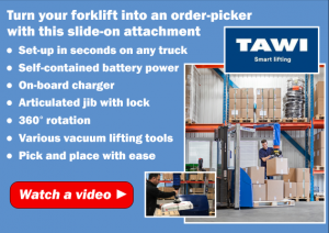 How to Turn Your Forklift into an Order Picker - Dale
