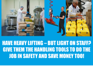 HAVE HEAVY LIFTING – BUT LIGHT ON STAFF?